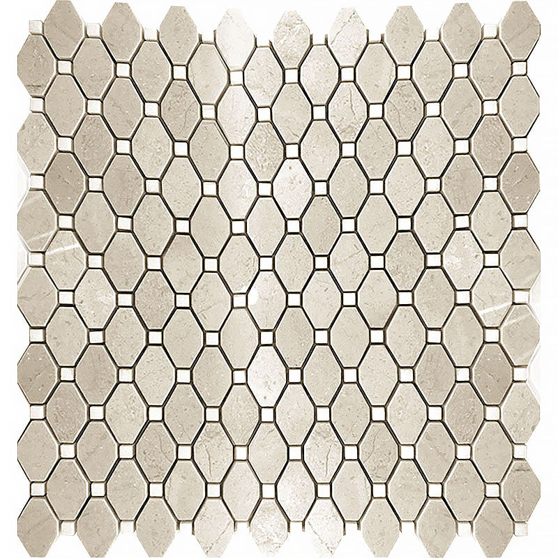 BUY ONLINE: Valencia Moncada Clipped Diamond Beige Natural Stone Mosaic | (12⅜"X11¹³⁄₁₆"X⅜ ...
