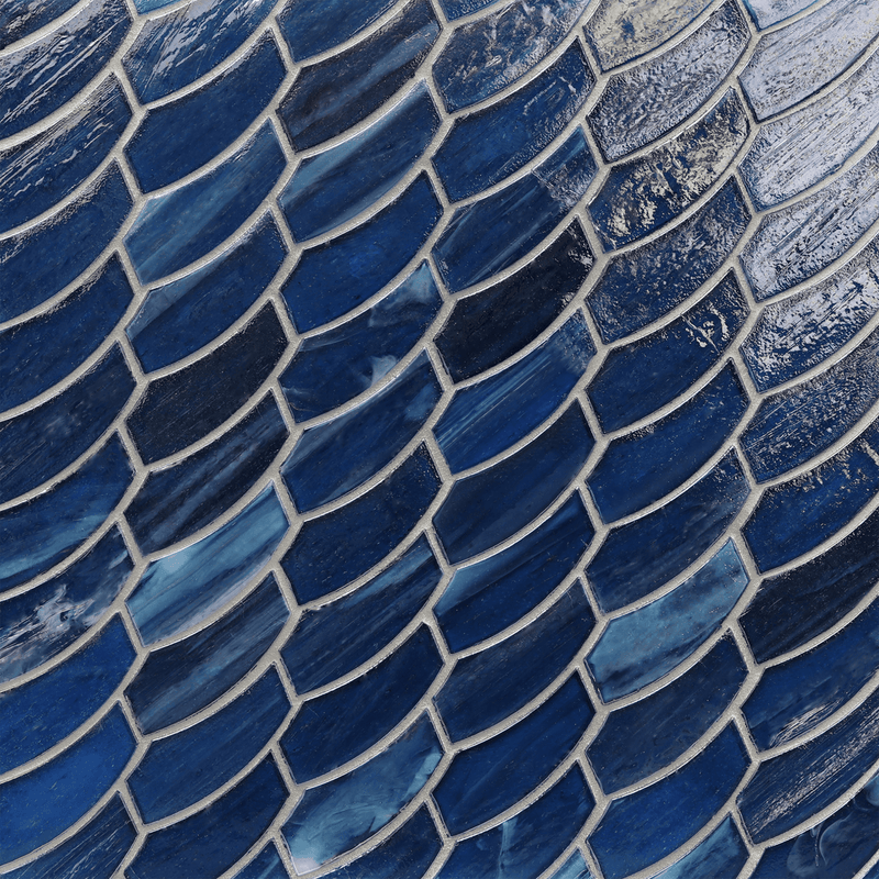 Luce Sani Colored Glass Mosaic | Surface Group - Lunada Bay