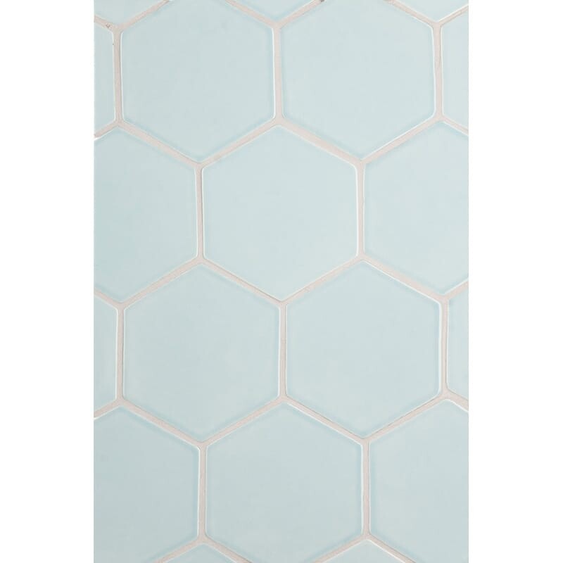 Status Jules Hexagon Field Tile | Glossy | 5"X3/8" | Bevelled | Surface ...