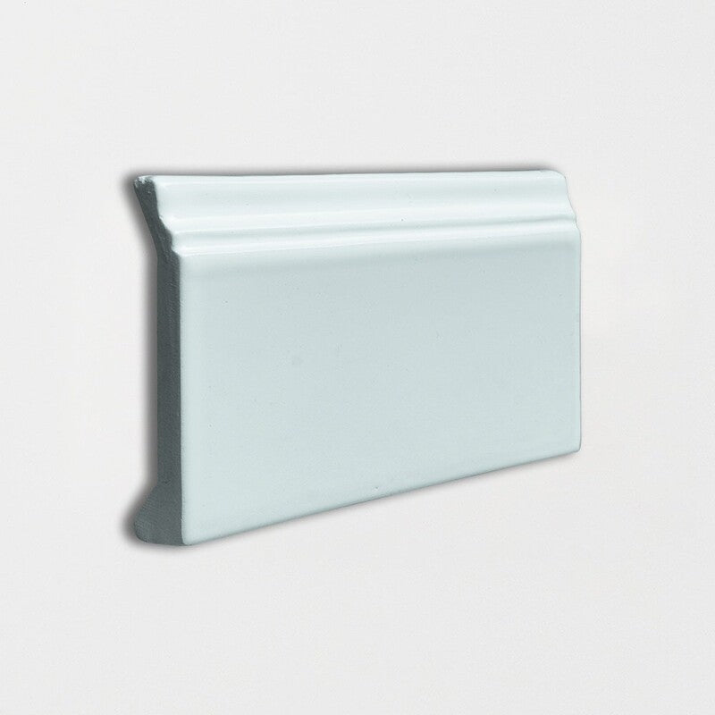 Status Jules Ceramic Baseboard | Glossy | 4"X6"X3/16" | Bevelled ...