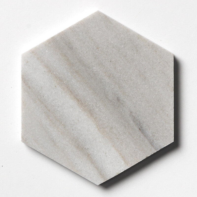 Skyline Hexagon Field Tile | Honed | 5"X5"X25/32" | Straight Cut ...