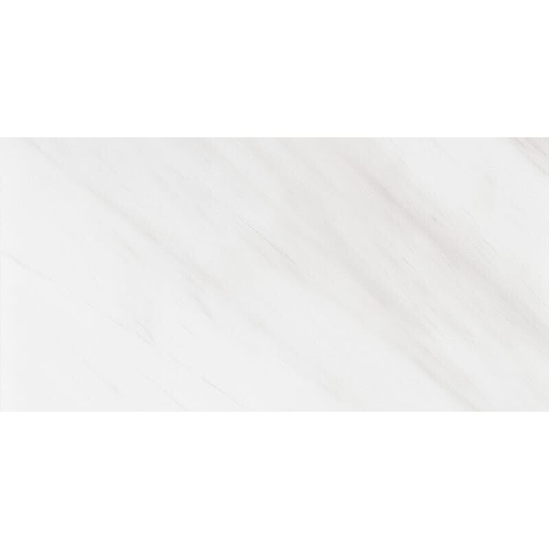 Snow White Rectangle Field Tile | Polished | 12"X24"X3/8" | Micro ...