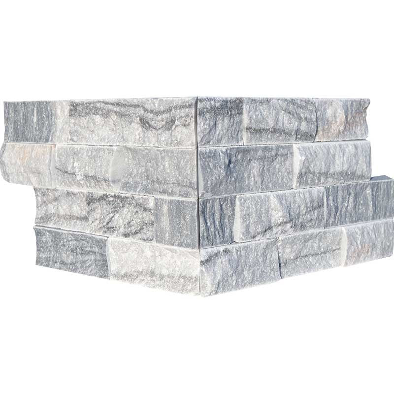 Skyline Wall Panel Corner | Rock Face | 6"X24"X3/4" | Straight Cut ...