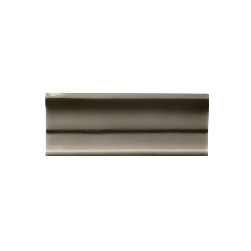 Moresque Arena Ceramic Rail Molding | Glossy | 2"X6"X1/4" | Round ...