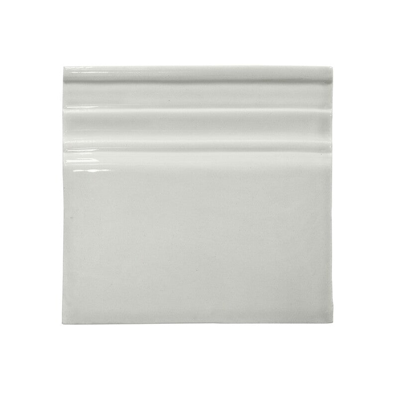 Moresque Seda Ceramic Baseboard | Glossy | 6"X6"X3/8" | Round | Surface ...
