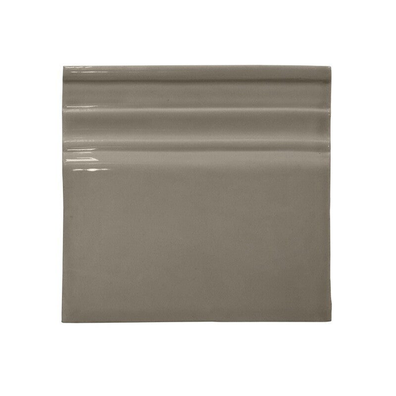 Moresque Arena Ceramic Baseboard | Glossy | 6"X6"X3/8" | Round ...
