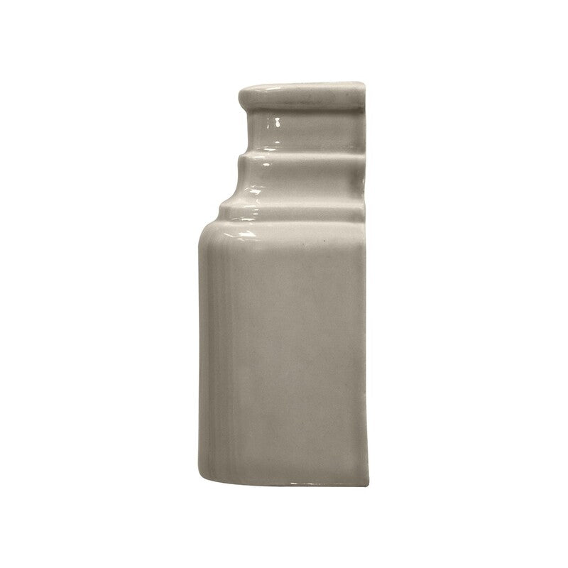 Moresque Arena Ceramic Baseboard Corner | Glossy | 2"X6"X3/8" | Round ...