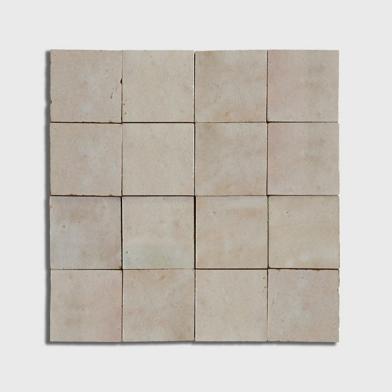 Moroccan Gris Beige 3 Straight Stack Mosaic | Glossy | 11"X11"X1/4 ...