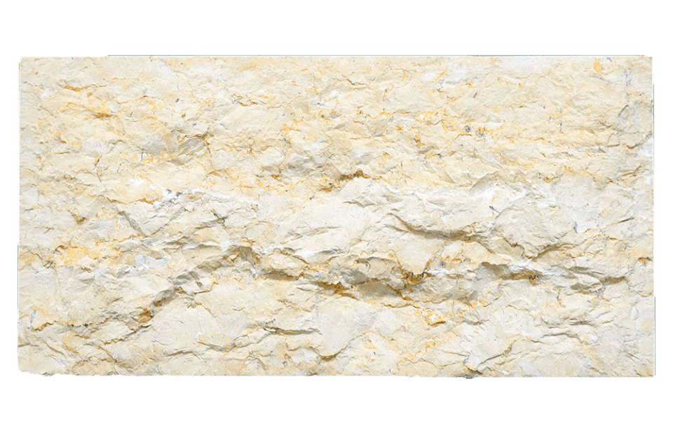 JERUSALEM GOLD: Limestone Field Tile (12"x24"x3/4" | split face)