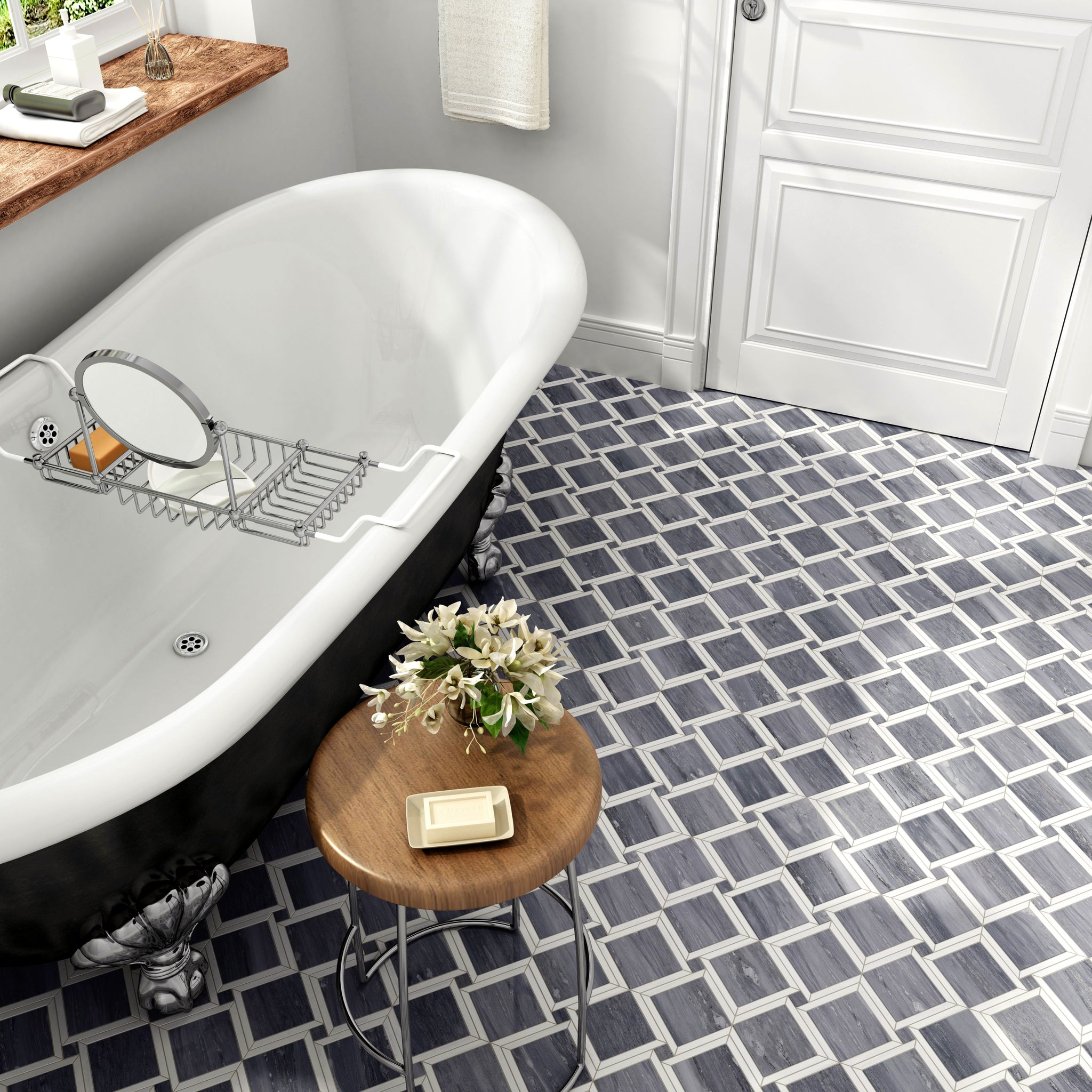 BUY ONLINE: Avola Stone Mosaic | 6.2"X12.5"X0.38" | Sruface Group - Dulsett