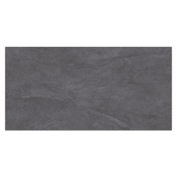 Ecostone Coal Porcelain Rectangle Field Tile | 12"x24"x9Mm | Natural ...