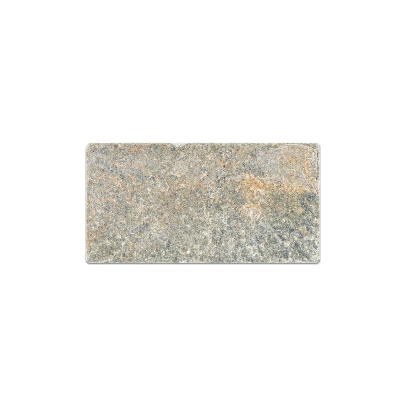 Golden Sand Quartzite Rectangle Field Tile | 3"x6"x³⁄₈" | Tumbled ...