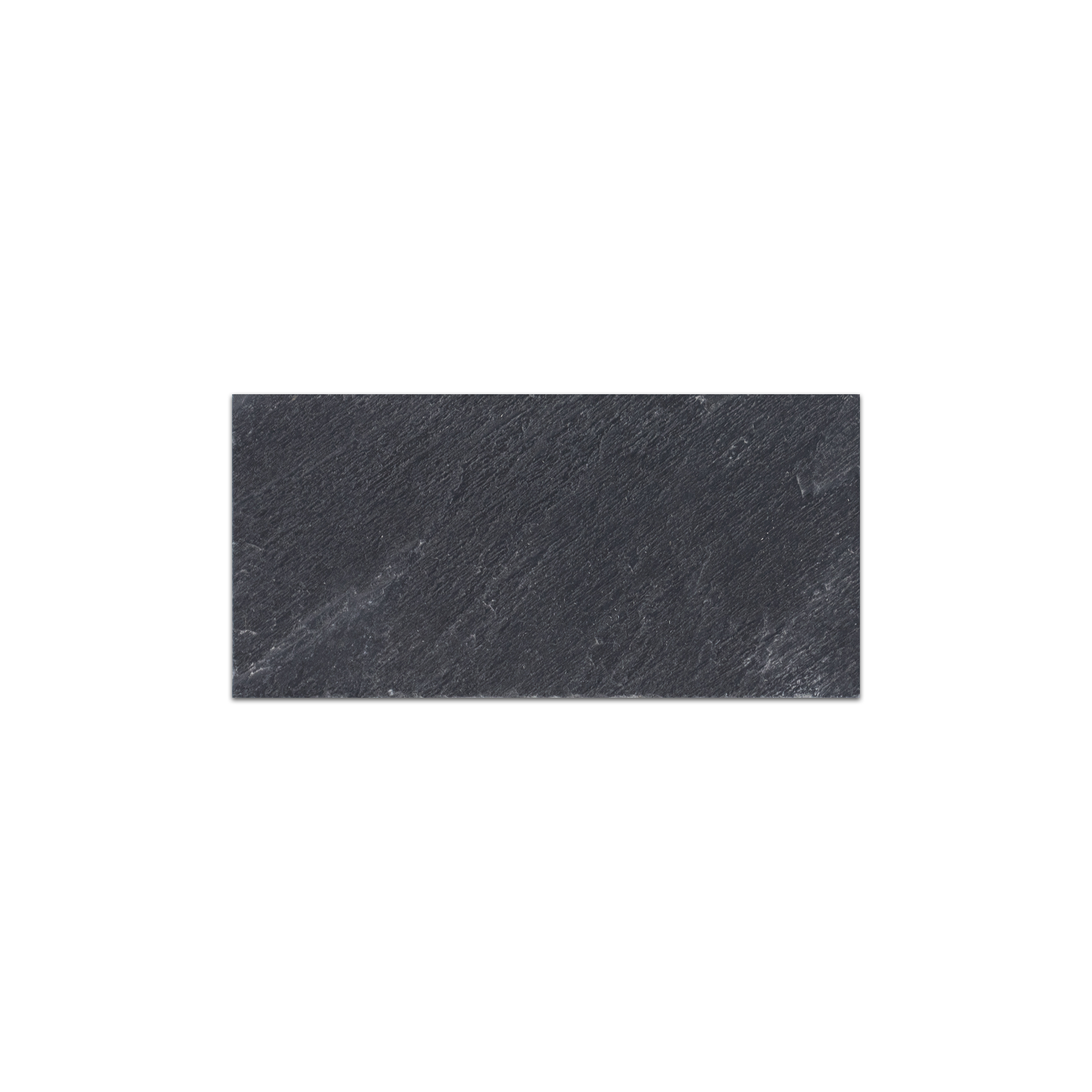 Midnight Slate Rectangle Field Tile | 3"x6"x³⁄₈" | Brushed | Surface Group