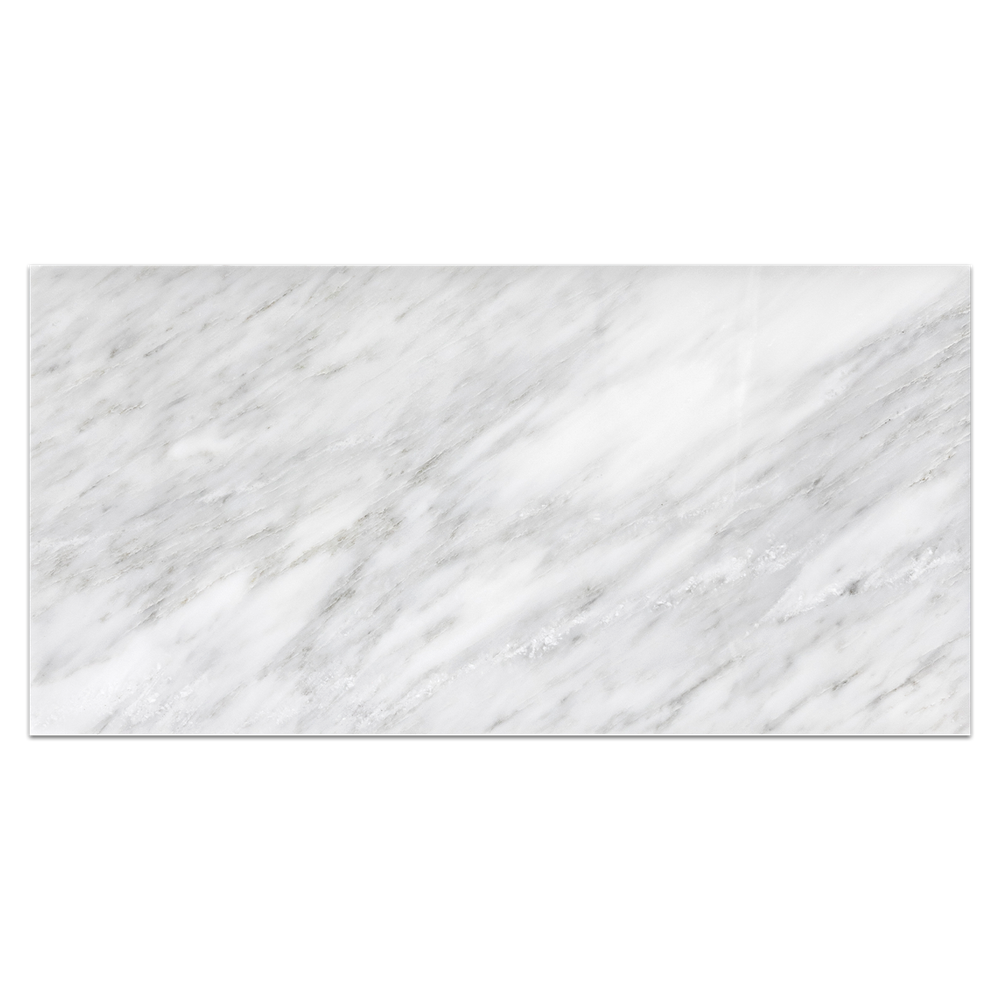 Mystic Gray Marble Rectangle Field Tile | 12"x24"x³⁄₈" | Polished ...