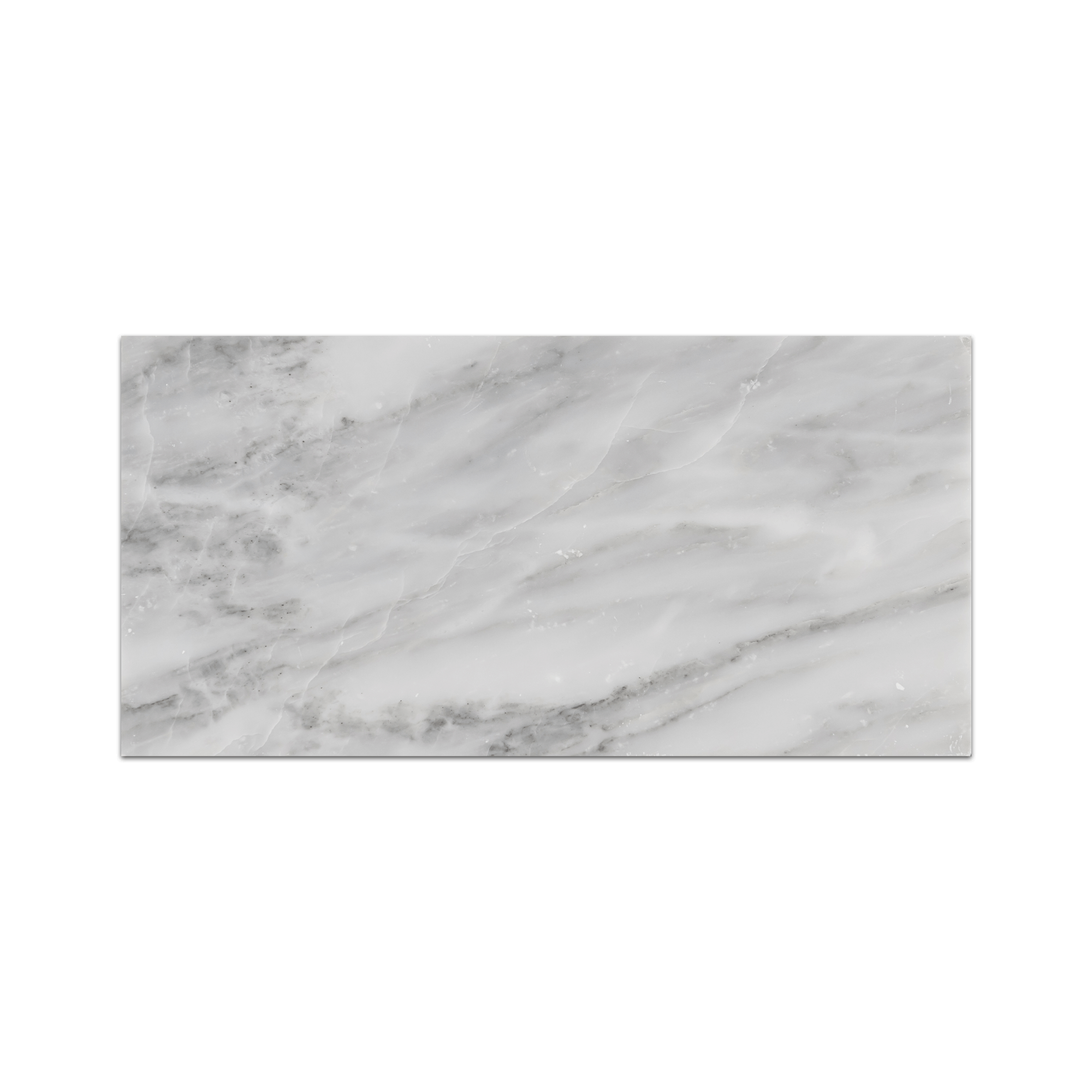 Mystic Gray Marble Rectangle Field Tile | 6"x12"x³⁄₈" | Honed | Surface ...