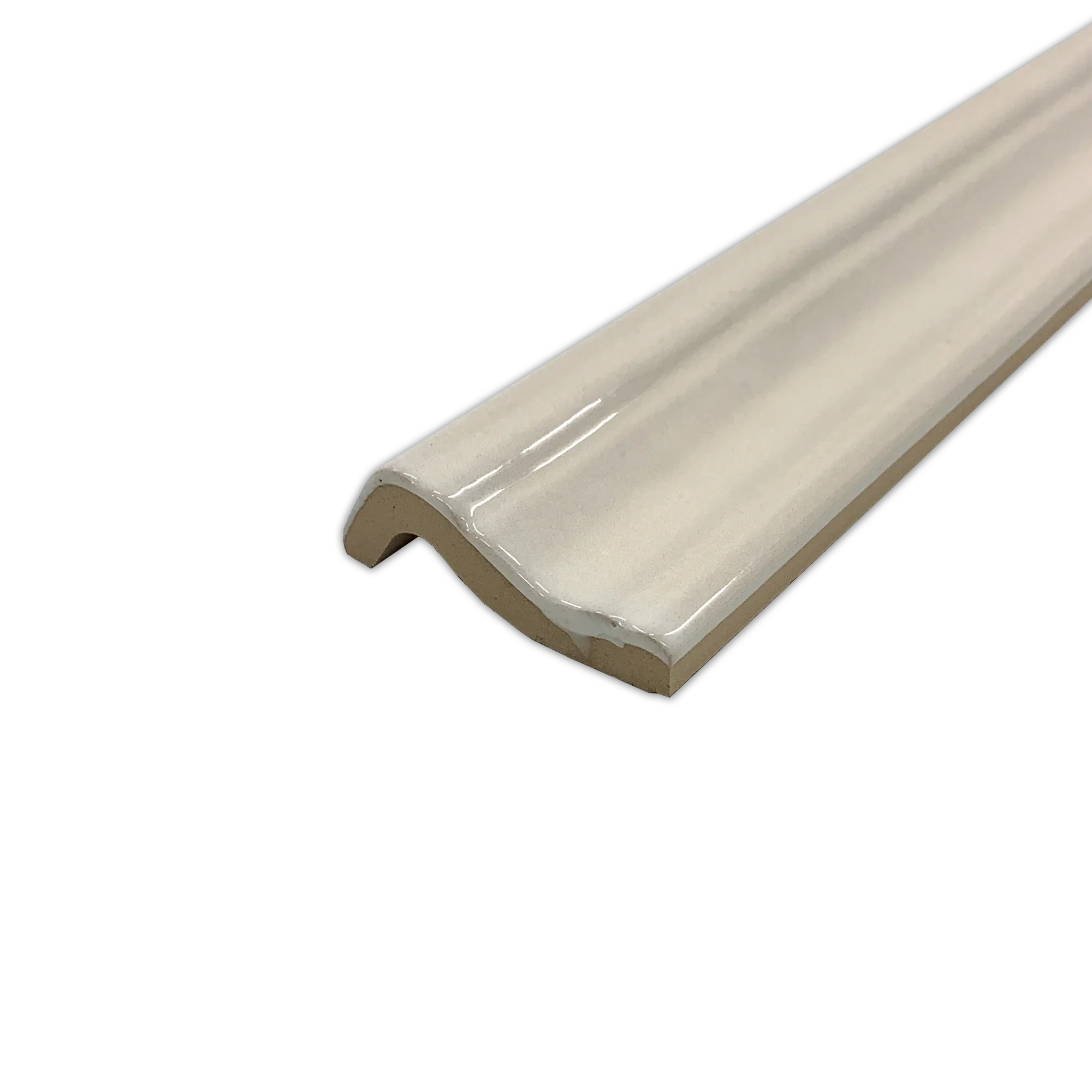 Opal Ivory Ceramic Chairrail | 2"x12" | Glossy | Surface Group