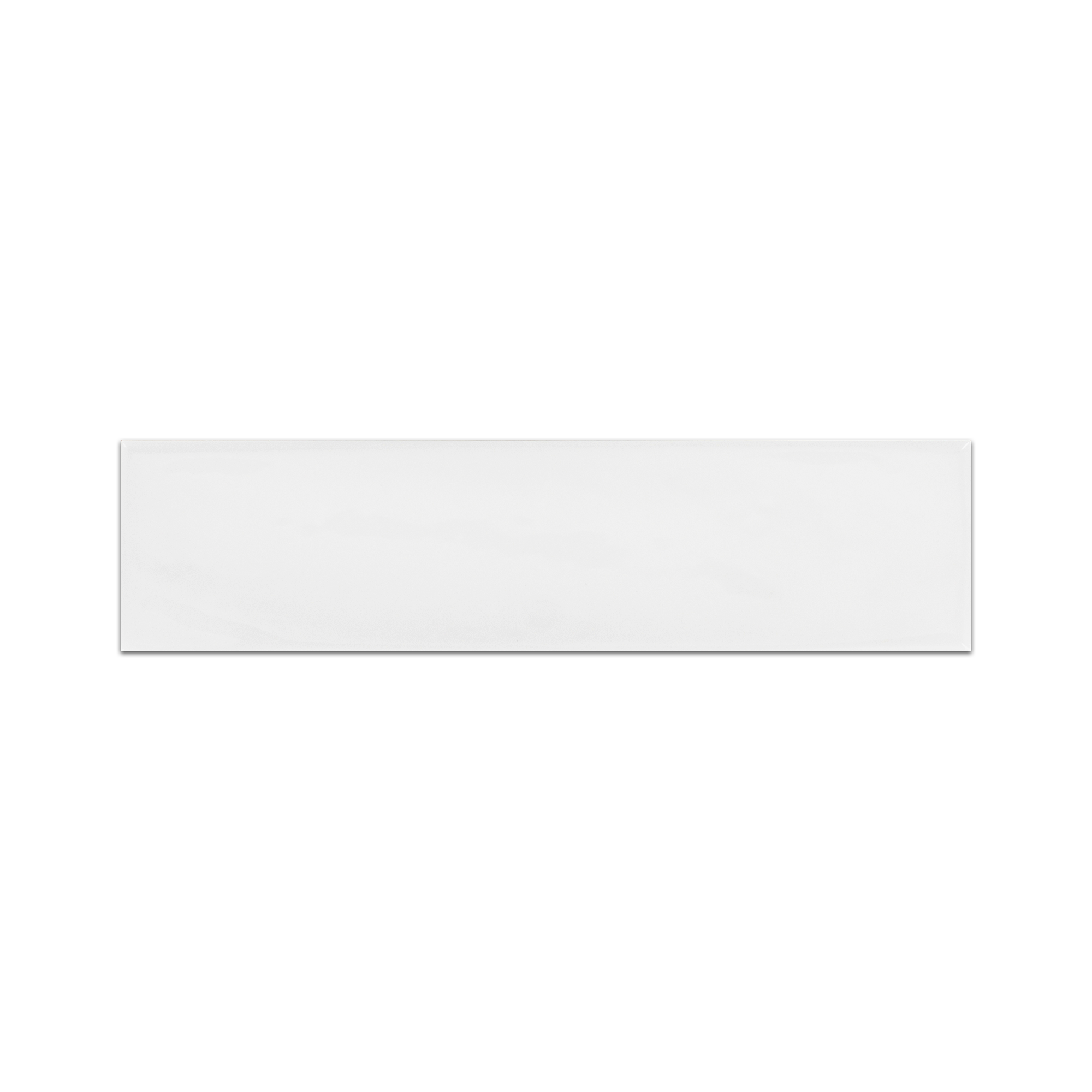 Opal Snow Ceramic Rectangle Wall Tile | 3"x12"x⁵⁄₁₆" | Glossy | Surface ...