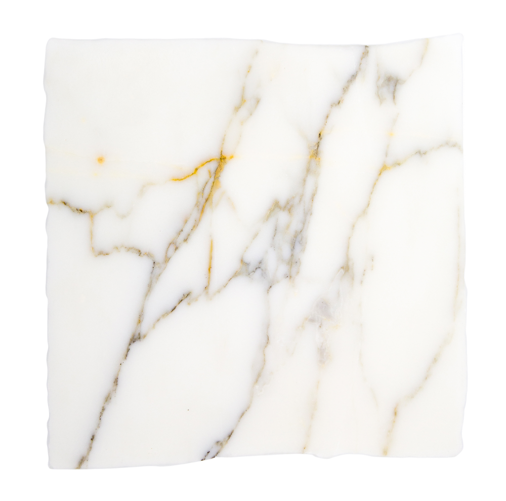Calacatta Marble Field Tile | 4"X4"X3/8" | Old World | Surface Group