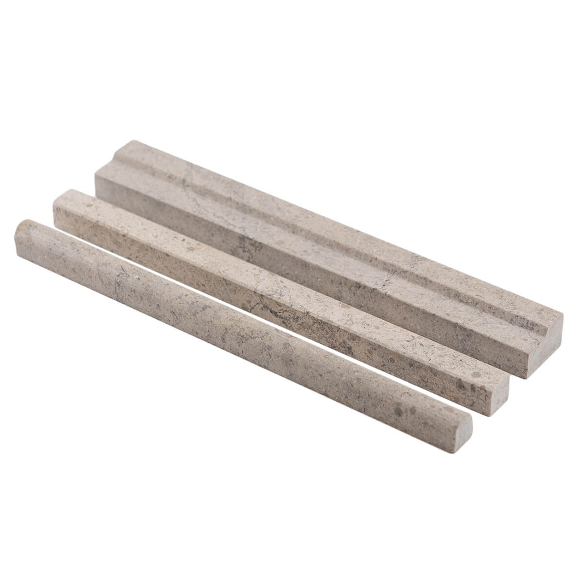 Fontainebleau Limestone Square Liner Trim | 3/4"X12"X3/4" | Honed ...