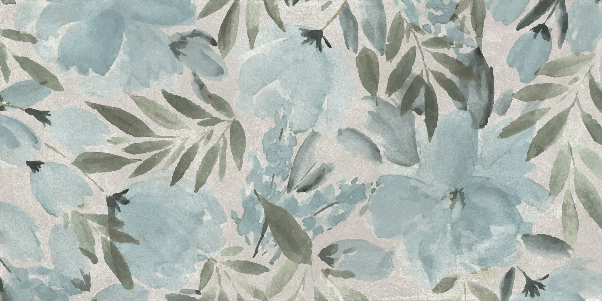 DECO XL: Blue Peony Deco Tile | 24"x48"x9-mm | matte | Surface Group ...