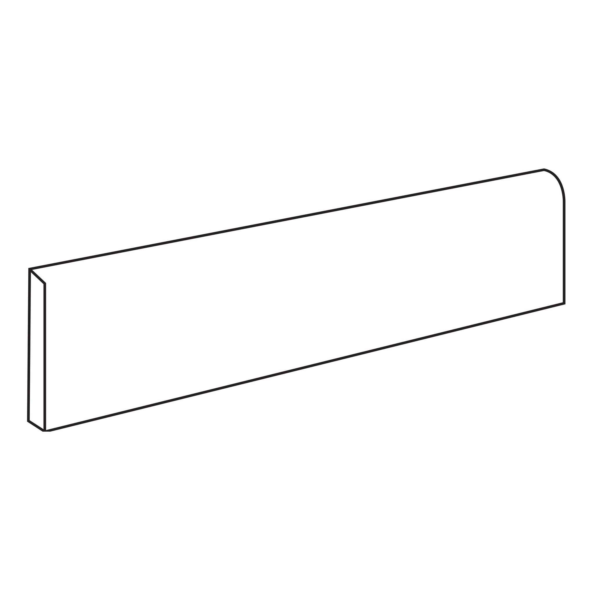 GLOBE: Silver Quartz Bullnose | 3"x24"x9-mm | matte | Surface Group ...