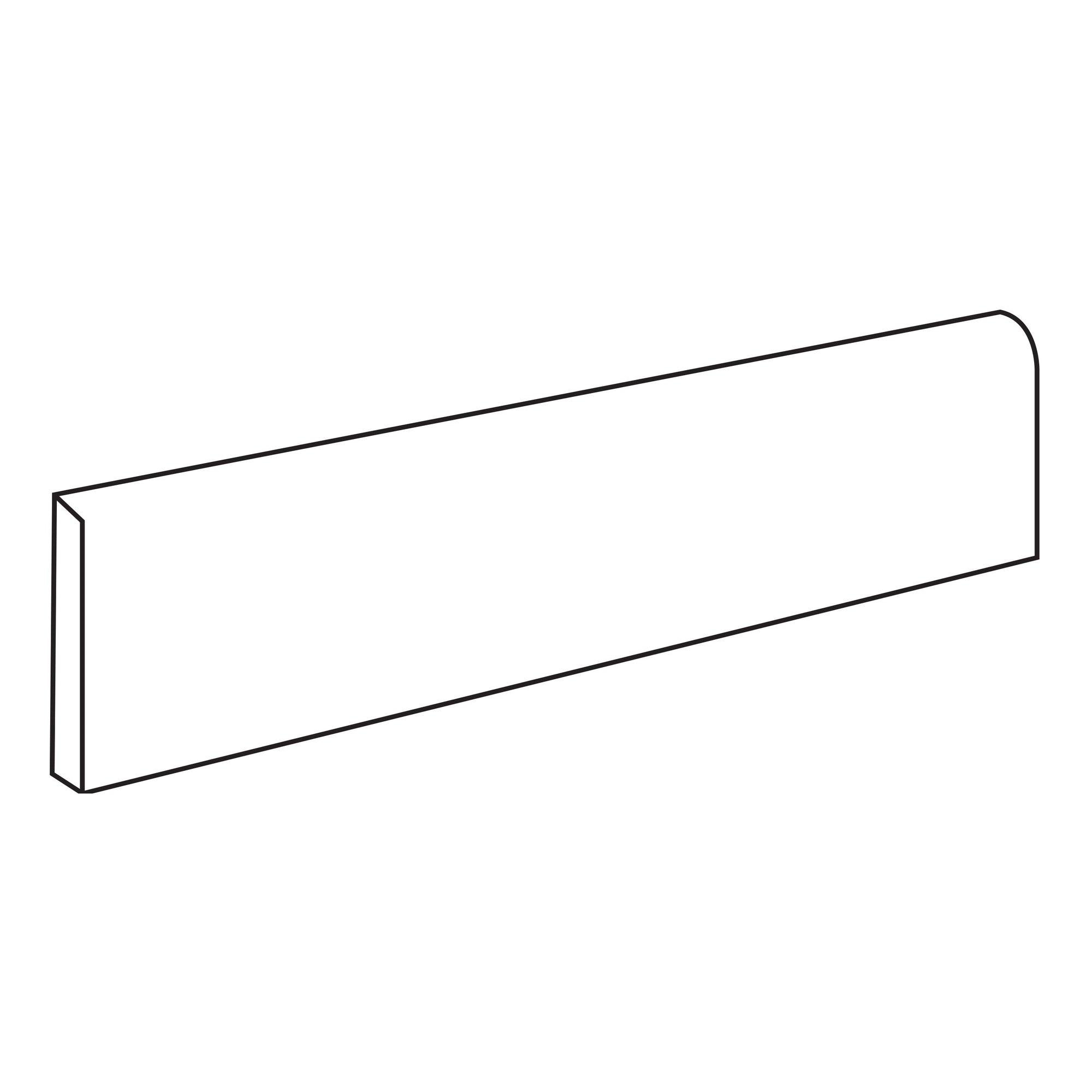 MASTERPLAN: Artistic Beige Bullnose | 3"x24"x9-mm | matte | Surface ...