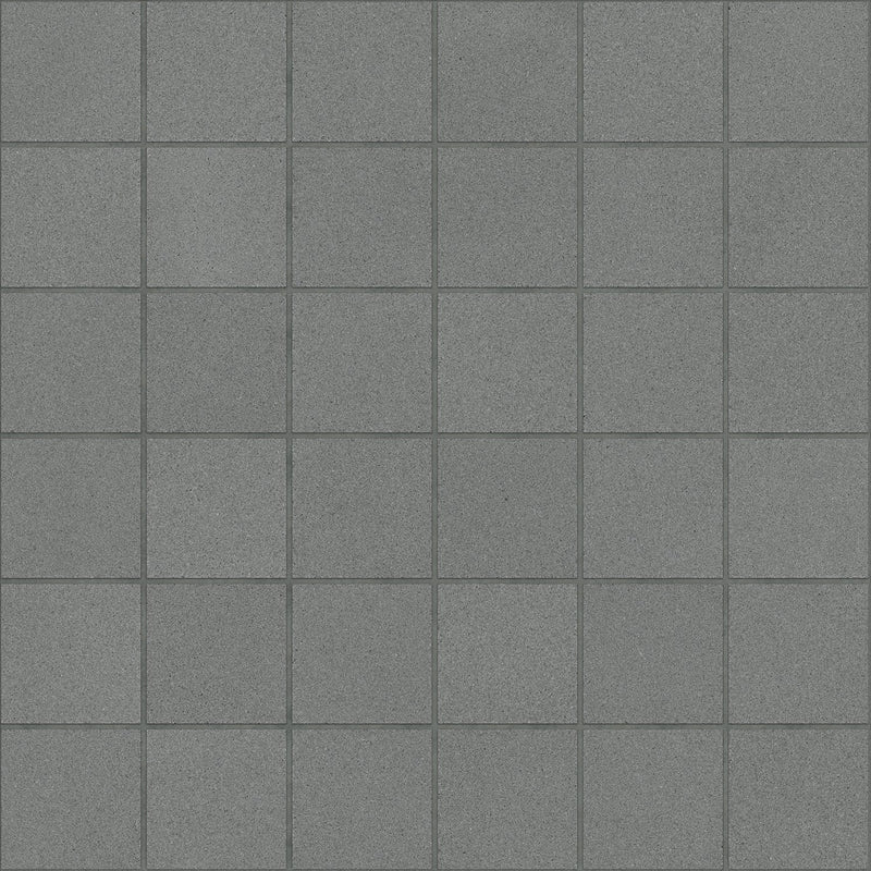 MASTERPLAN: Fashion Black Straight Stack 2X2 Mosaic | 12"x12"x9-mm ...