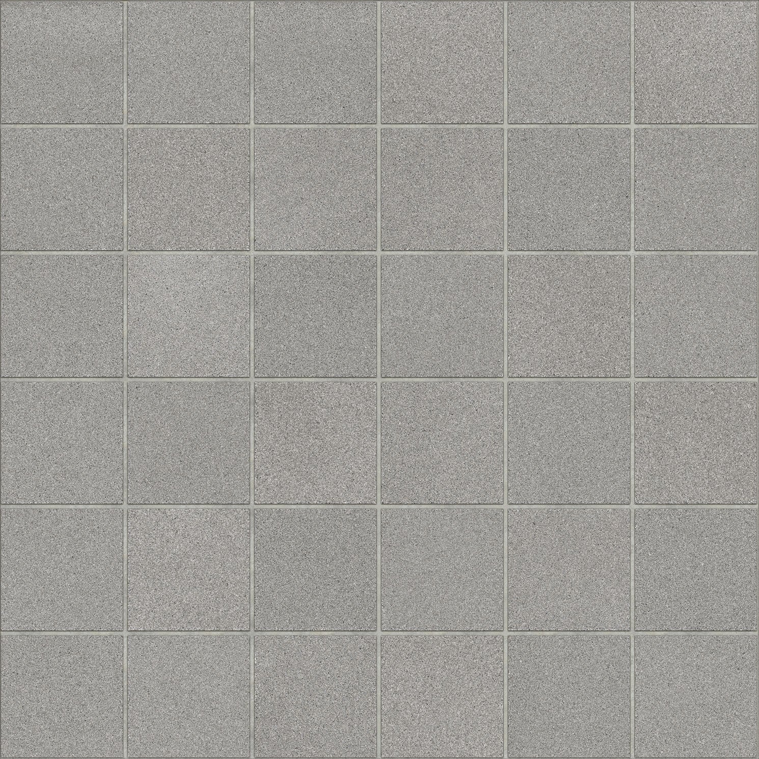MASTERPLAN: Metro Gray Straight Stack 2X2 Mosaic | 12"x12"x9-mm | matte ...