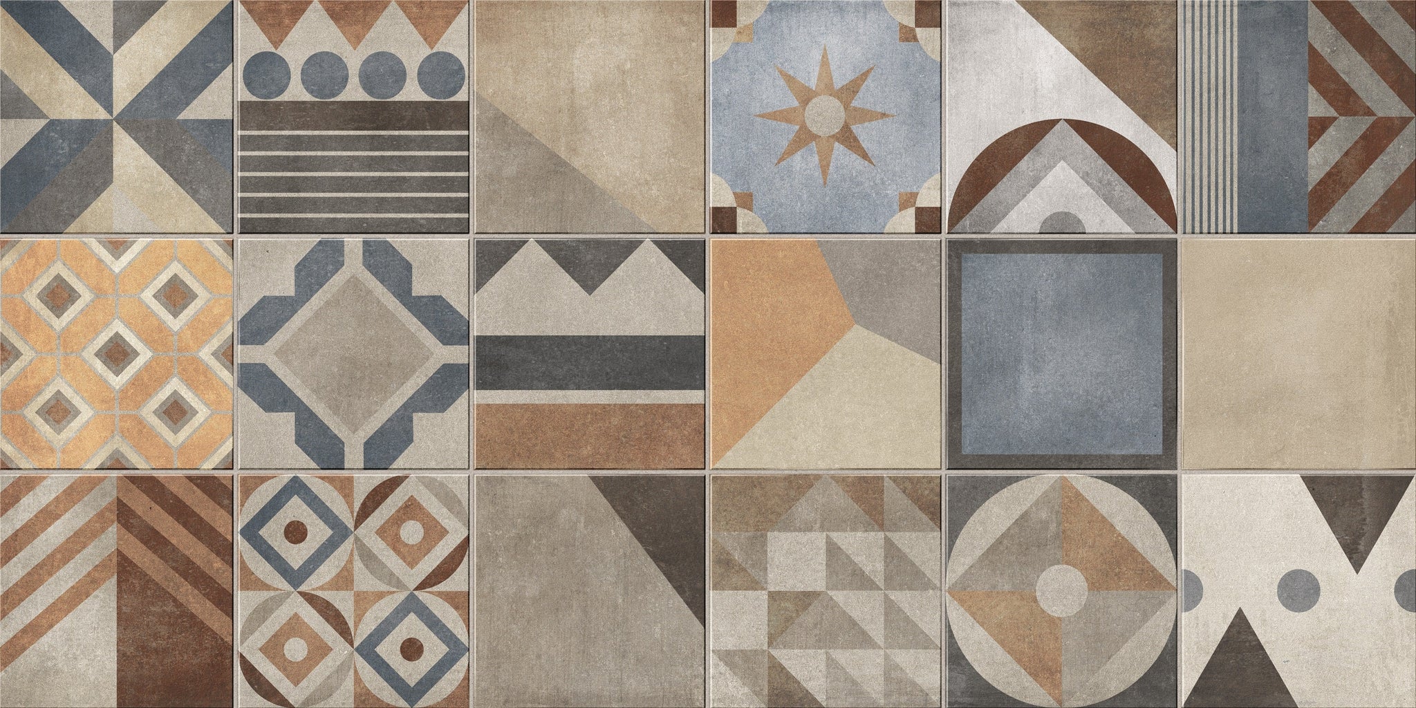PORTUGUESE: Ecletic Deco Tile | 12"x24"x9-mm | matte | Surface Group ...