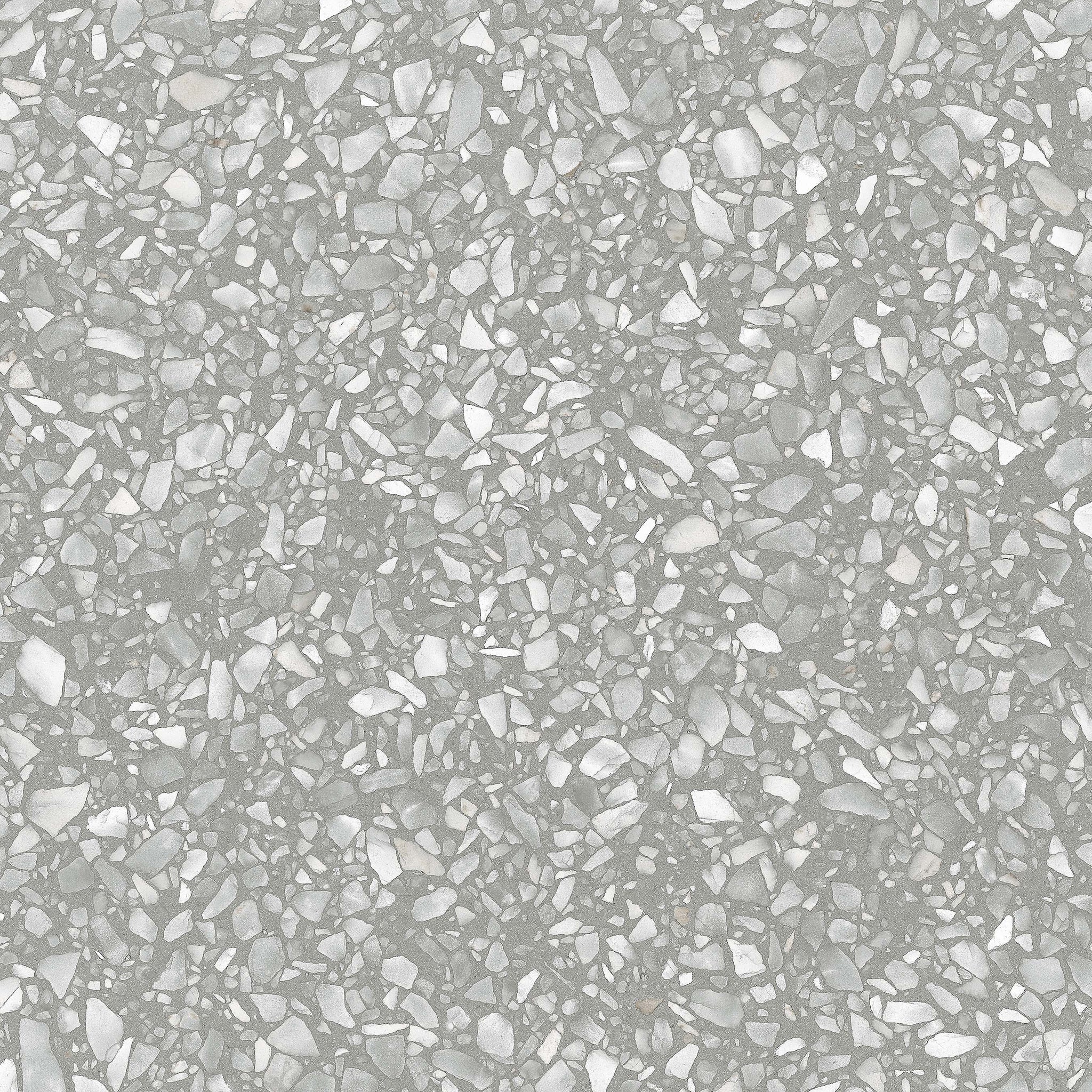 FRONTIER20: Terrazzo Fashion Grey Paver Tile | 24"x24"x20-mm | matte ...