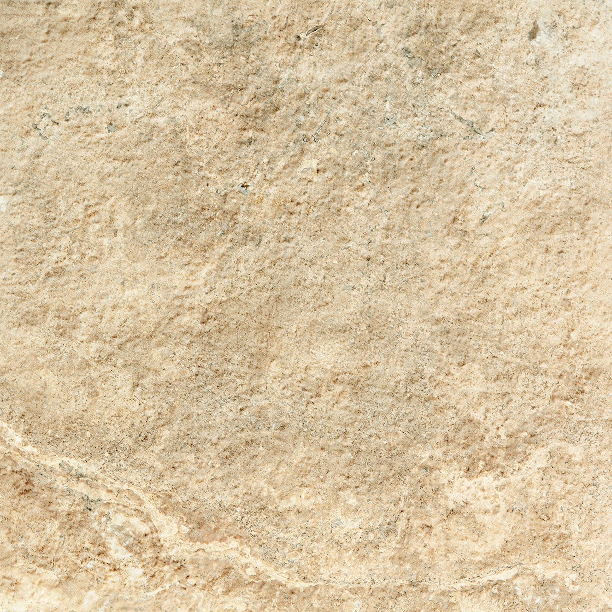 FRONTIER20: Travertine Cross Cut Cream Paver Tile | 24"x24"x20-mm ...