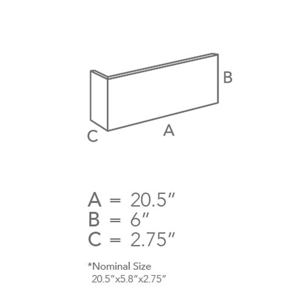 VENEER WORLD: Pro Ledgestone Alaska Alpine Veneer Corner | 5.8"x20.5"x2 ...