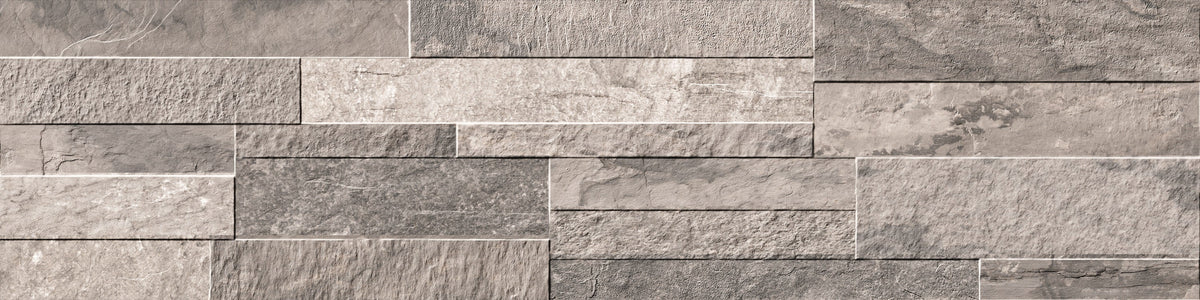 VENEER WORLD: Pro Ledgestone Grey Ridge Veneer Flat | 5.8"x24"x9-mm ...