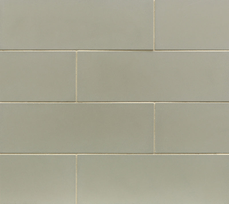 Contours Green Tea Rectangle Field Tile | 3"x9" | Matte | Surface Group ...