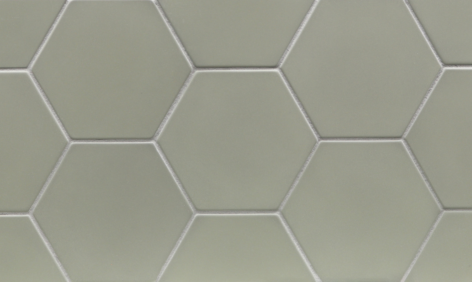 Contours Herb Hexagon Field Tile | 4" | Matte | Surface Group - Lunada Bay