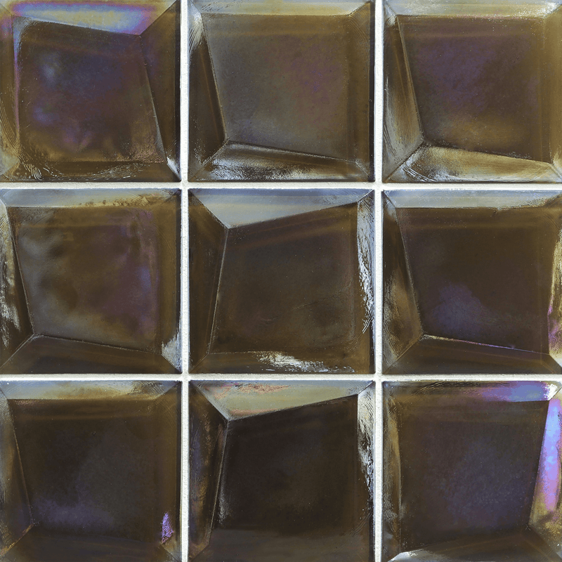 Origami Field Bancha Trapeze Square Field Tile | 4"x4" | Pearl ...