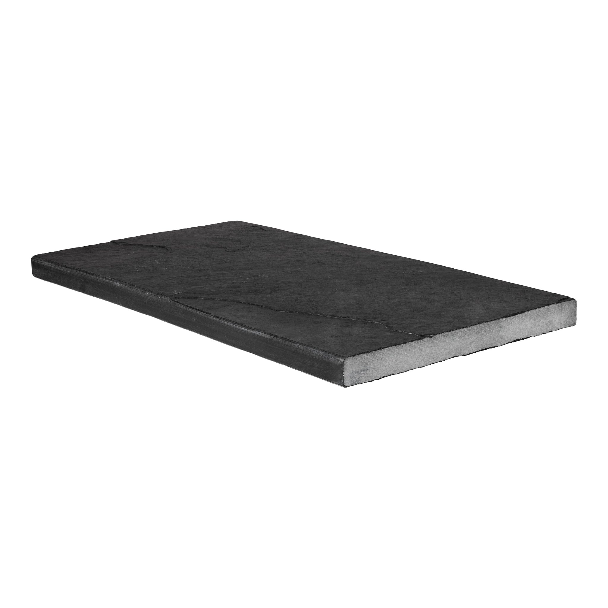 Lime Black Limestone Double Modern 24 Wall Cap Paving Accessory | 12 ...