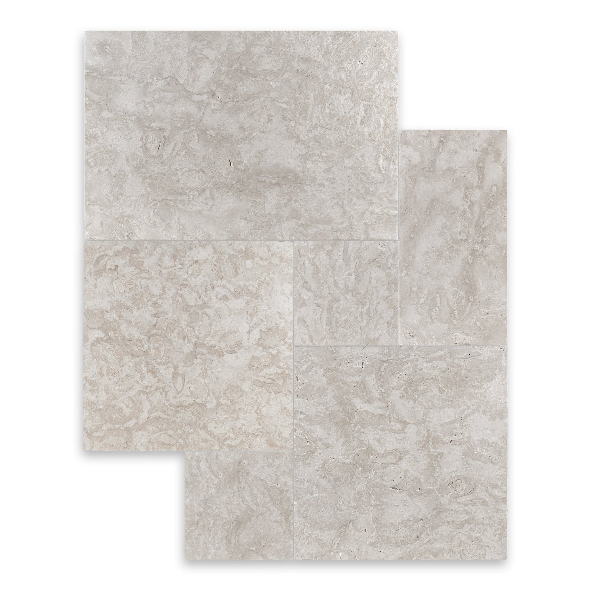 Ocean Reef Shellstone Limestone Versailles Paving Tile Pattern | 8 Sqft ...