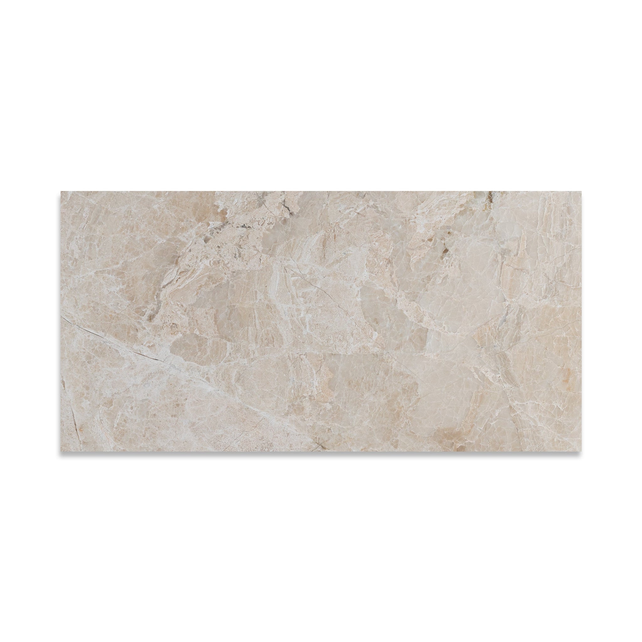 Diano Reale Marble Rectangle Field Tile | 12"X24"X1/2" | Polished ...