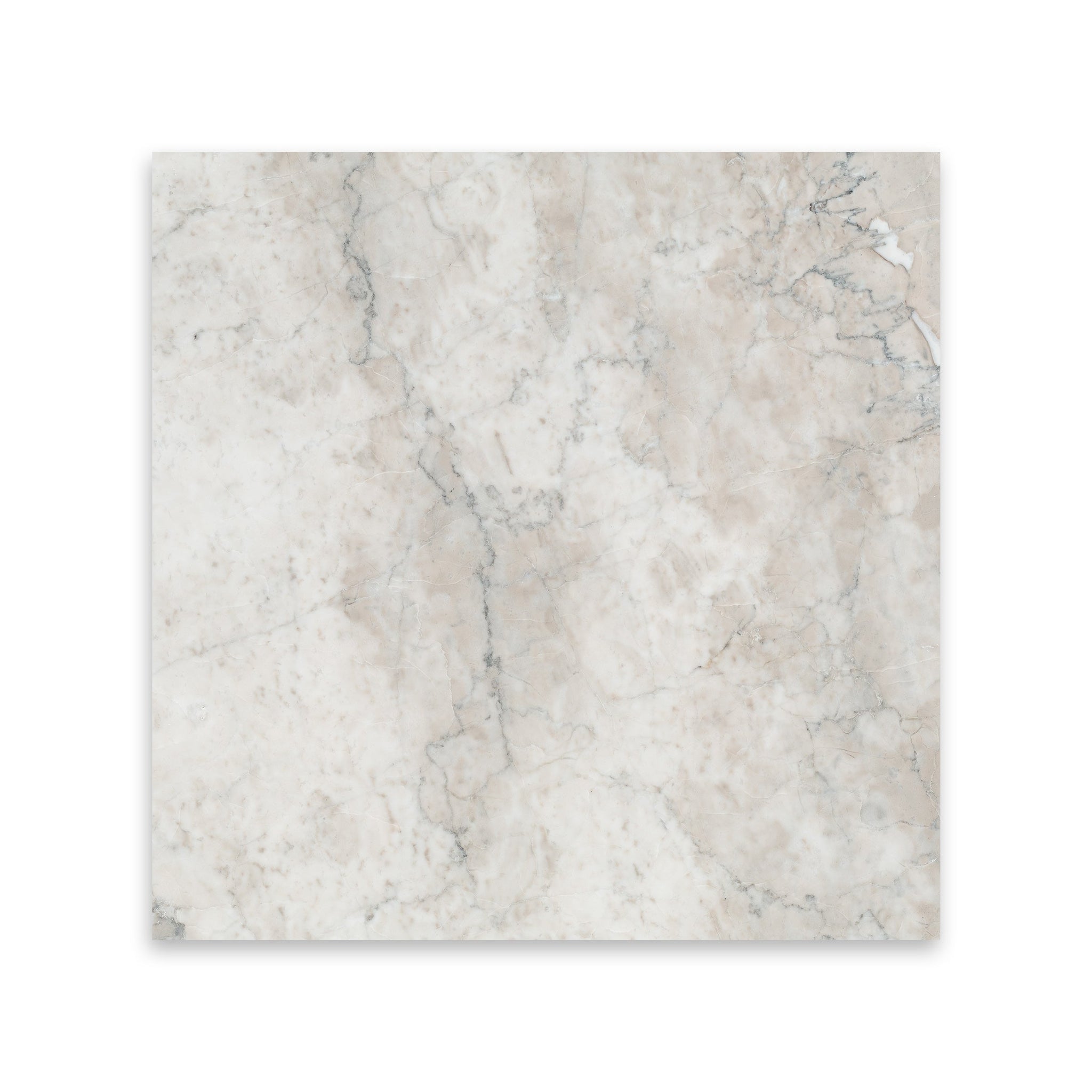 Temple Grey Marble Square Field Tile | 12"X12"X3/8" | Polished ...