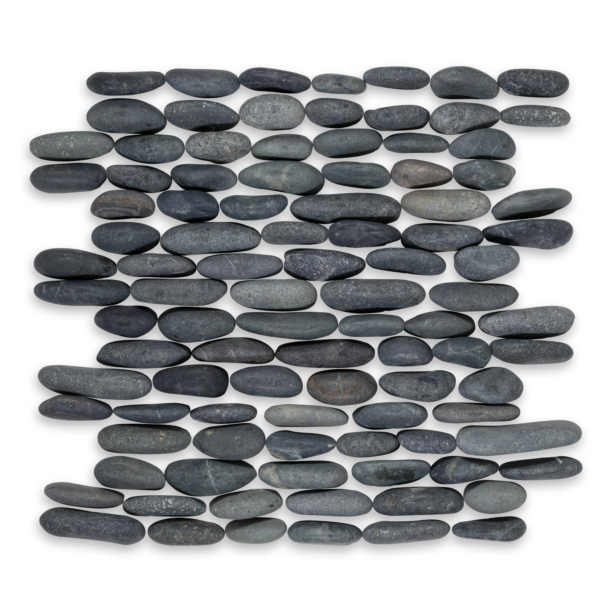 Pebbles Java Standing Pebbles Mosaic | 12"X12"X3/8" | Honed | Surface Group
