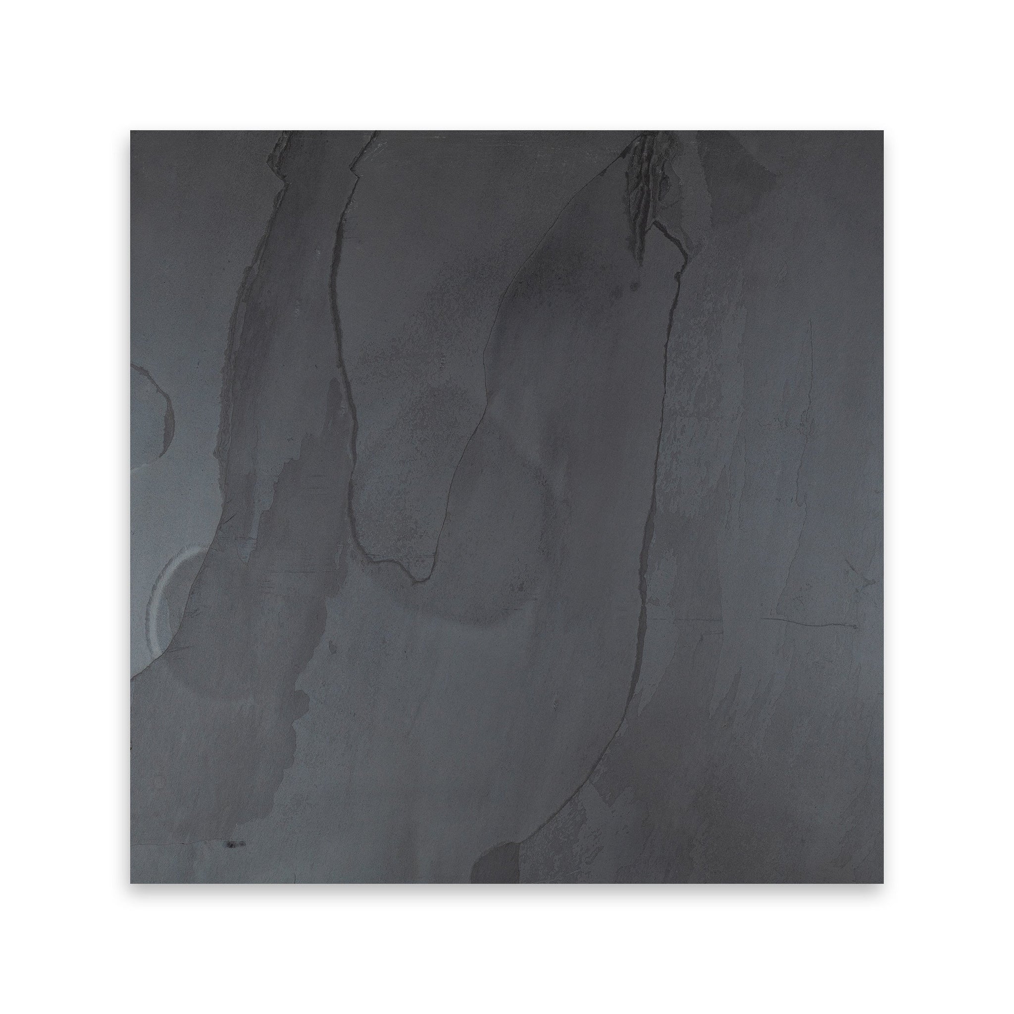 Indian Black Slate Square Field Tile | 16"X16"X1/2" | Gauged | Surface ...