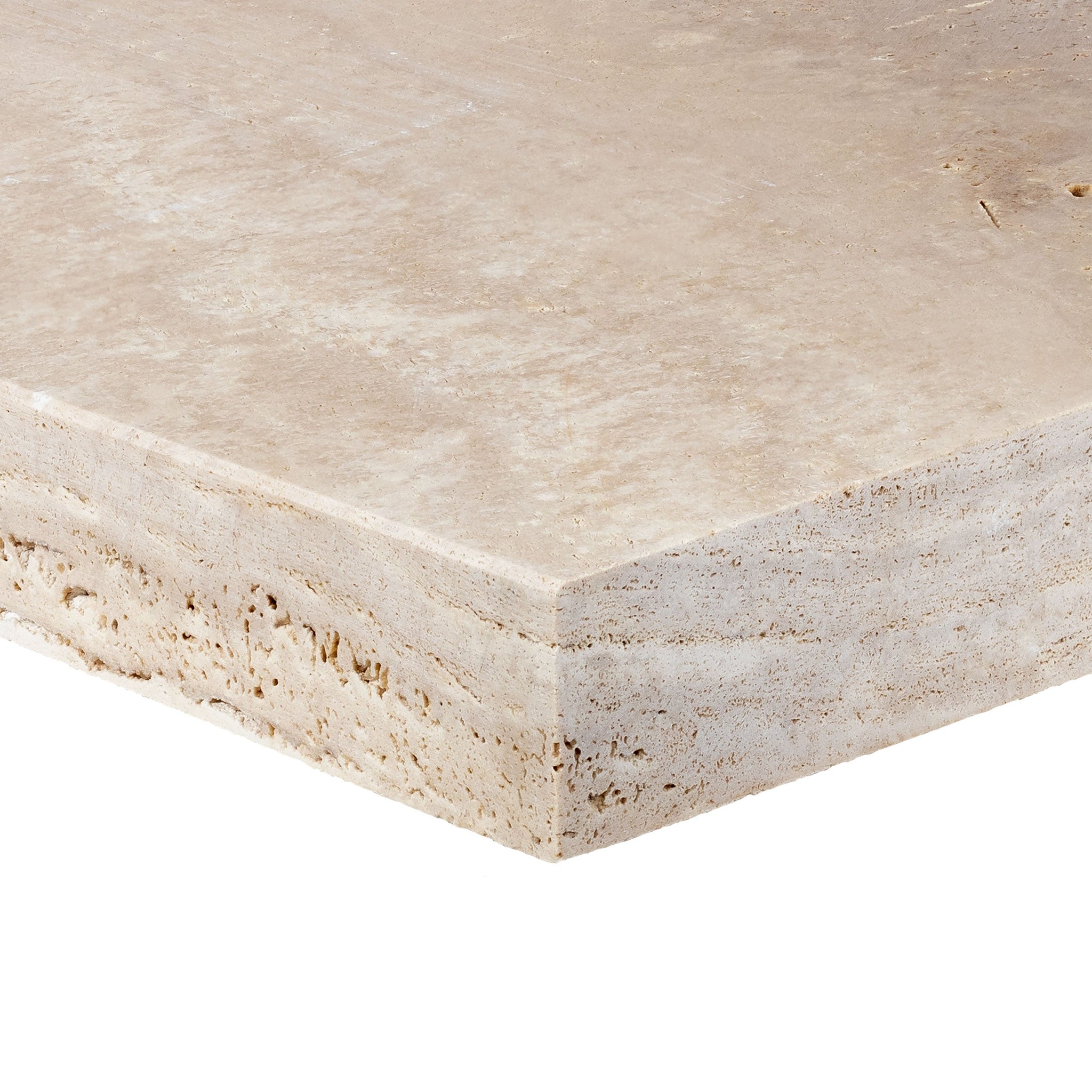 Ivory Premium Travertine Single Modern 24 Pool Coping Paving Accessory ...