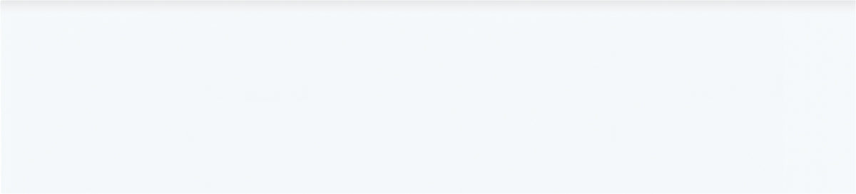 BUY ONLINE: Purity Ice Glazed Ceramic Bullnose | 2"x7⅞"x¼" | Matte Pressed | Surface Group