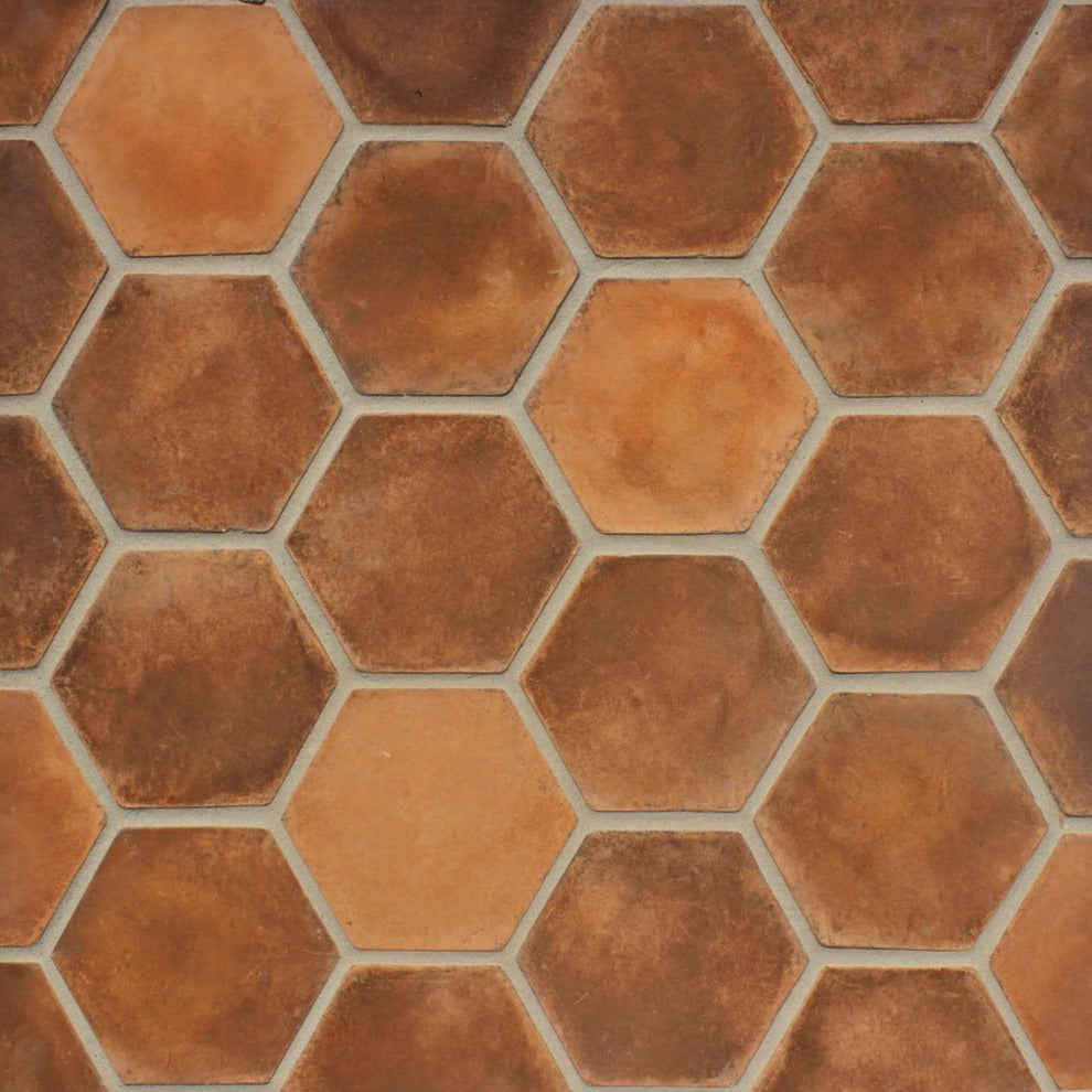 Artillo Concrete Field Tile: Spanish Cotto Hexagon | 6-Inch | Arto ...