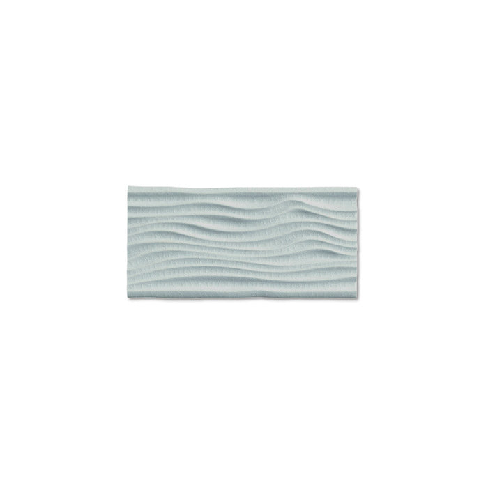 ADEX CERAMIC TILE: Earth Morning Sky | Textured Waves Rectangle | 3"x6 ...