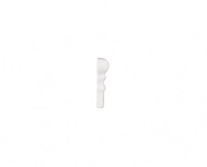 ADEX CERAMIC TILE: Habitat Matte Alabaster | Chairrail End Cap | 2 ...