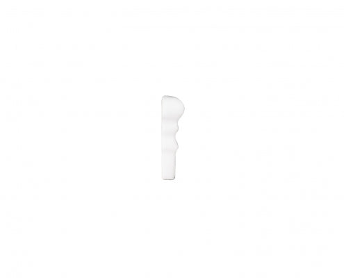 ADEX CERAMIC TILE: Habitat Matte Cloud | Chairrail End Cap | 2"-Width ...