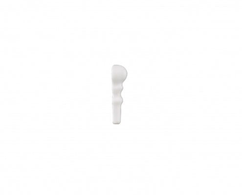 ADEX CERAMIC TILE: Habitat Matte Pewter | Chairrail End Cap | 2"-Width ...