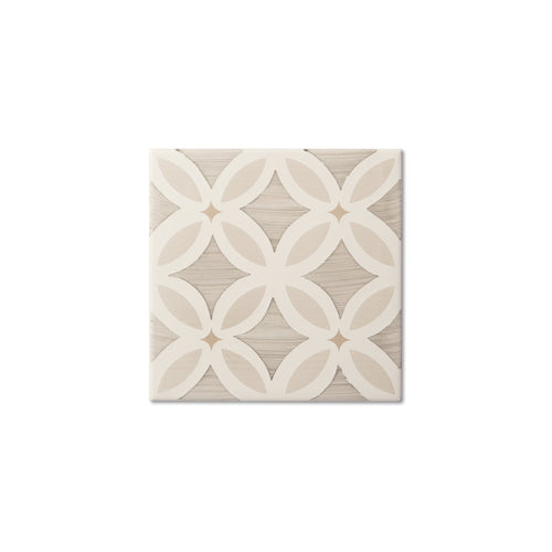 ADEX CERAMIC DECORATIVE TILE: Studio Blend | Flower Dawn Handpainted ...